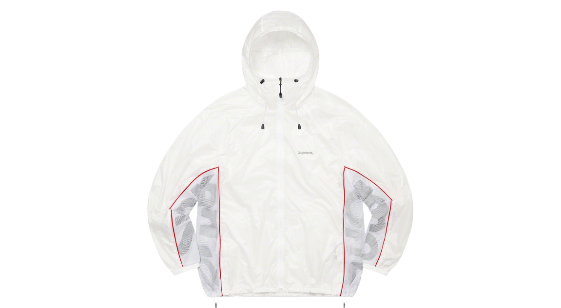 Supreme Ripstop Hooded Windshell White – Takeoff Copenhagen