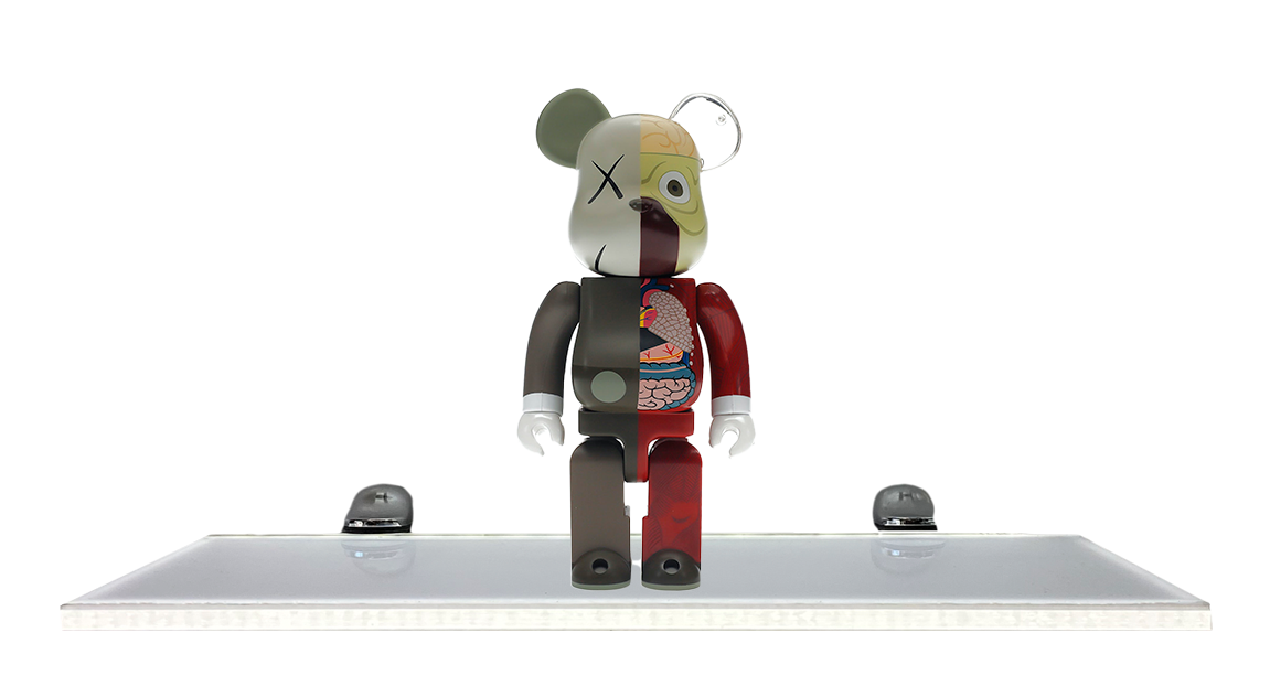 KAWS Bearbrick Dissected 400% Brown – Takeoff Copenhagen