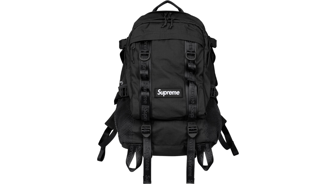 Supreme Military Backpack Black (SS26) – Takeoff Copenhagen