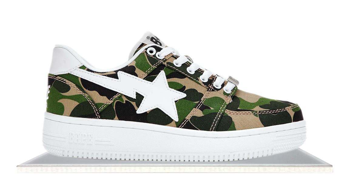 Bape Sta Low Camo 20th Anniversary Green – Takeoff Copenhagen